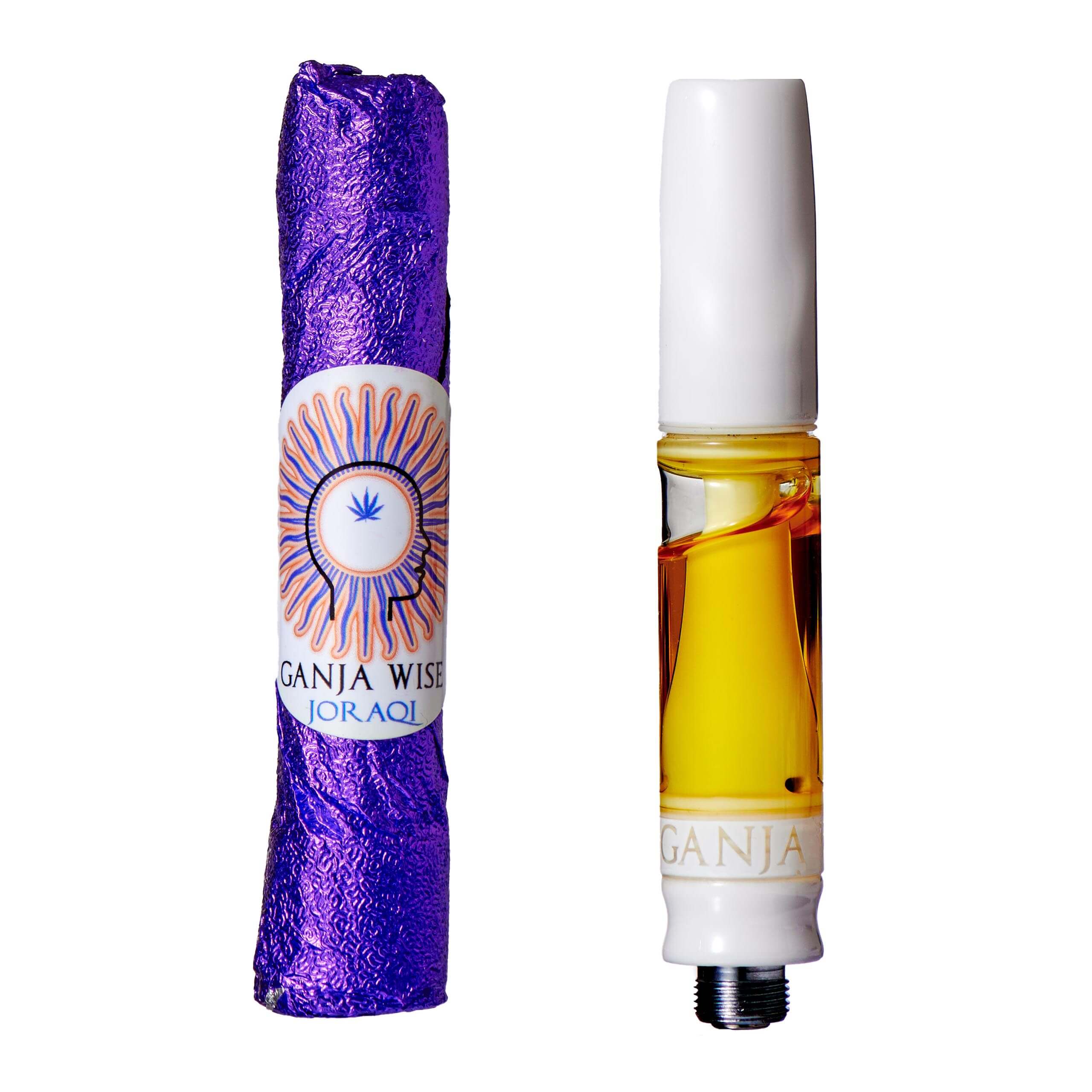 Ganja Wise - HTFSE Full Spectrum Vape Carts (1 Gram) - Cannabis Vapes