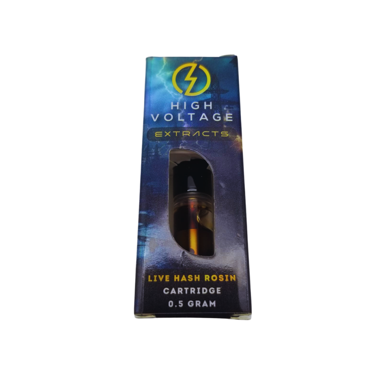 High Voltage Extracts - Live Hash Rosin Vape Carts (0.5 Gram ...